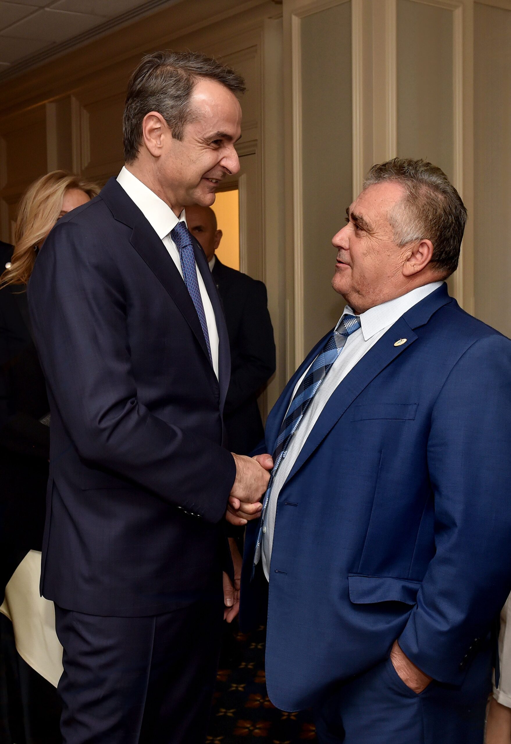Reception in Honor of Prime Minister of Hellas Kyriakos Mitsotakis ...